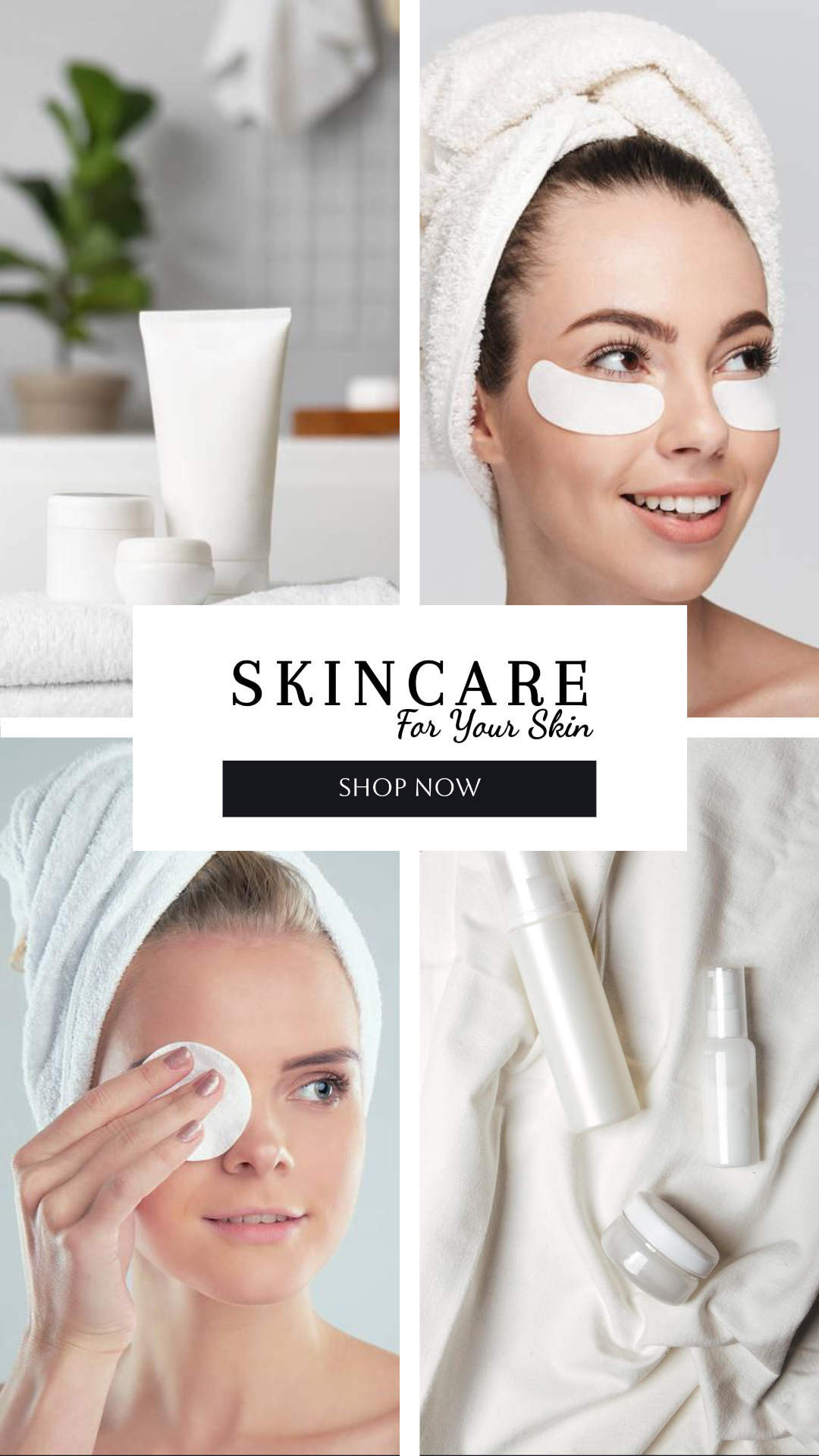 White Text Black Background - Pippit