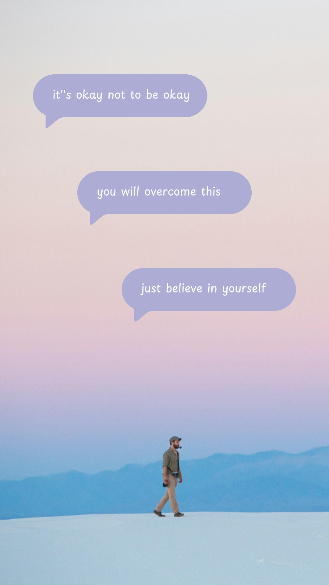 White Text Black Background - Pippit