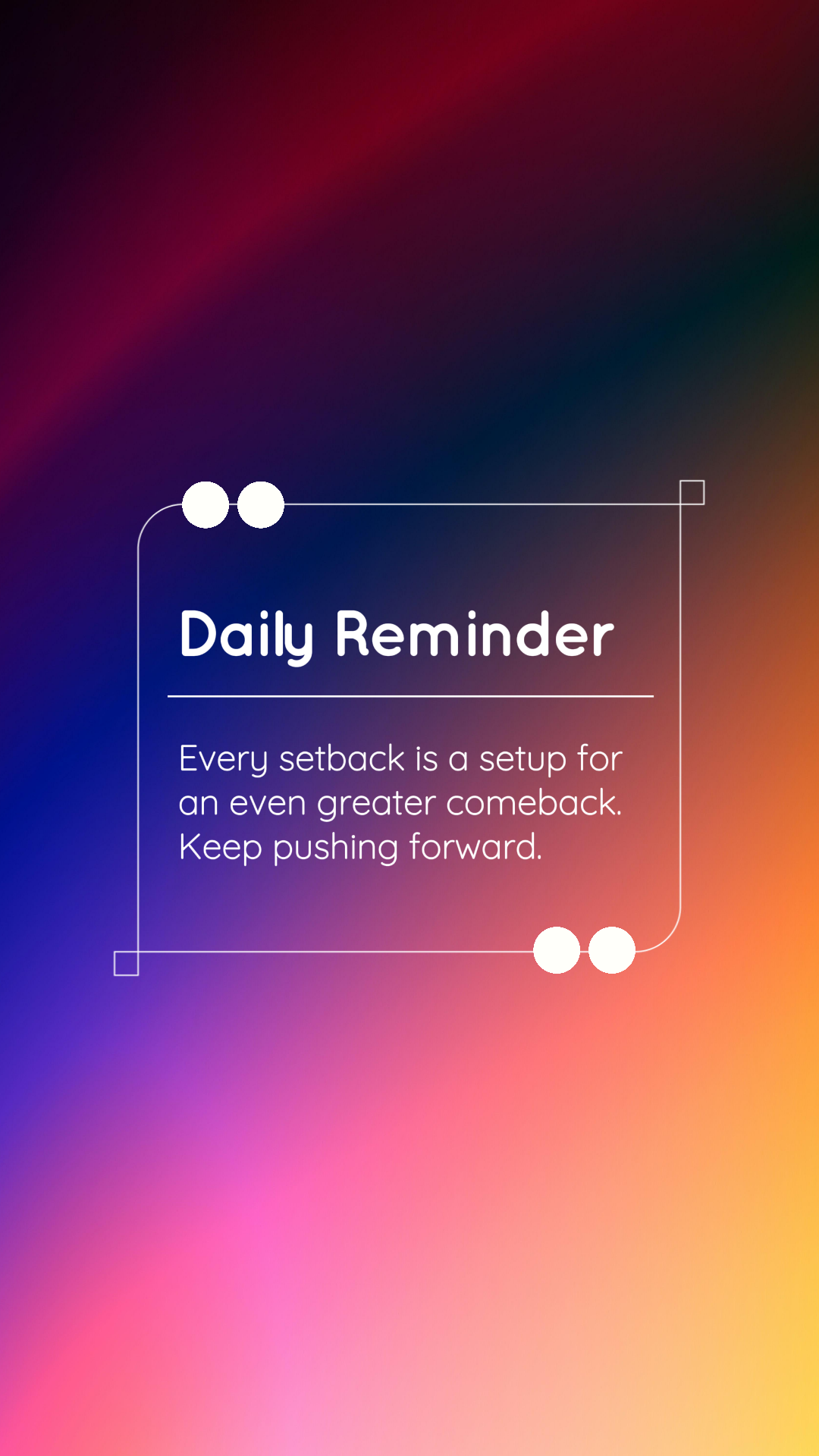 White Text Black Background - Pippit