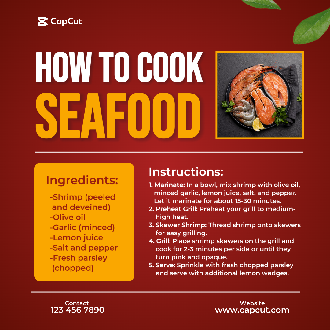 Food Product Display Savory Creations Cook Recipe Instagram Story - Pippit