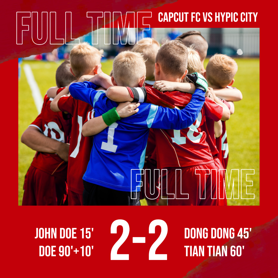 Montage Football Template - Pippit