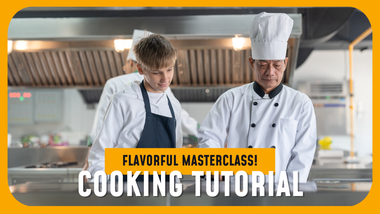 Youtube Thumbnail - Learning cooking tutorial - Pippit